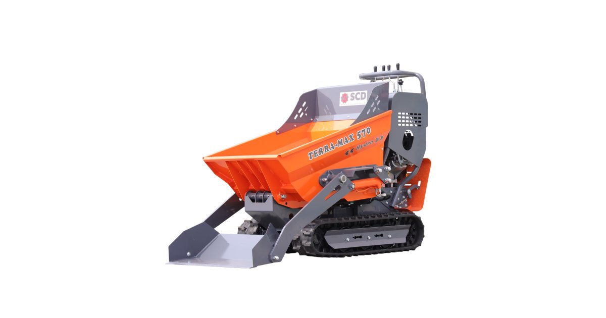 Dumper benne tournante rotative SCD équipements : Matériel espaces ...