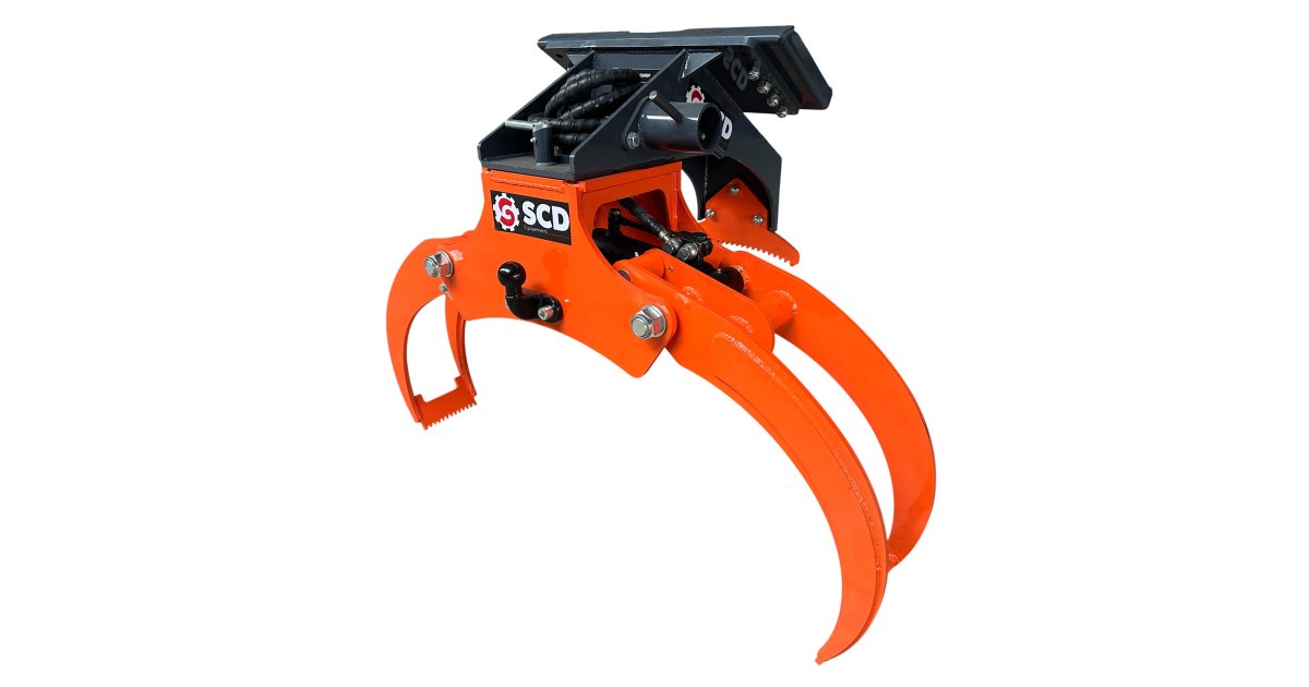 Grappin forestier MaxiGrip MG 120 mini chargeur - valet de ferme RAPTOR ...